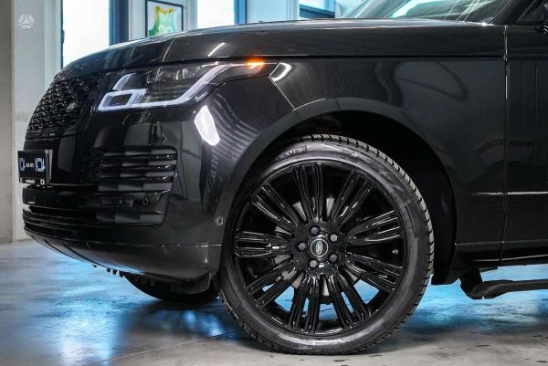 Black Land Rover Range Rover 2018 in Marijampole, with an engine capacity of 2.99 L and mileage of 61 thousand km for 44950 €, photo 6 on AUTOMOTO.COM.LV
