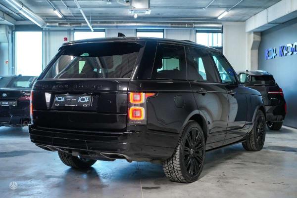 Black Land Rover Range Rover 2018 in Marijampole, with an engine capacity of 2.99 L and mileage of 61 thousand km for 44950 €, photo 9 on AUTOMOTO.COM.LV