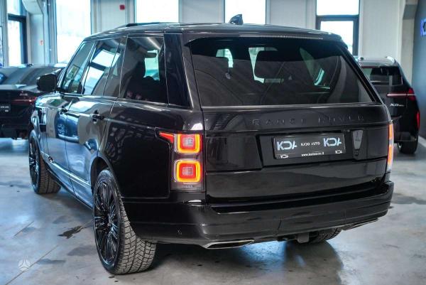 Black Land Rover Range Rover 2018 in Marijampole, with an engine capacity of 2.99 L and mileage of 61 thousand km for 44950 €, photo 10 on AUTOMOTO.COM.LV