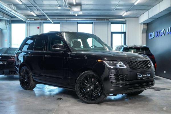 Black Land Rover Range Rover 2018 in Marijampole, with an engine capacity of 3.00 L and mileage of 61 thousand km for 44950 €, photo 1 on AUTOMOTO.COM.LV