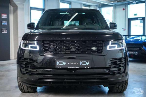 Black Land Rover Range Rover 2018 in Marijampole, with an engine capacity of 3.00 L and mileage of 61 thousand km for 44950 €, photo 4 on AUTOMOTO.COM.LV