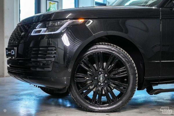Black Land Rover Range Rover 2018 in Marijampole, with an engine capacity of 3.00 L and mileage of 61 thousand km for 44950 €, photo 6 on AUTOMOTO.COM.LV