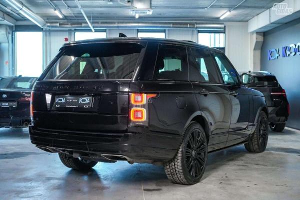 Black Land Rover Range Rover 2018 in Marijampole, with an engine capacity of 3.00 L and mileage of 61 thousand km for 44950 €, photo 9 on AUTOMOTO.COM.LV
