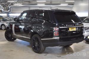 Black Land Rover Range Rover 2018 in Riga, with an engine capacity of 3.00 L and mileage of 57 thousand km for 44900 €, photo 3 on AUTOMOTO.COM.LV