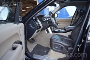 Black Land Rover Range Rover 2018 in Riga, with an engine capacity of 3.00 L and mileage of 57 thousand km for 44900 €, photo 4 on AUTOMOTO.COM.LV