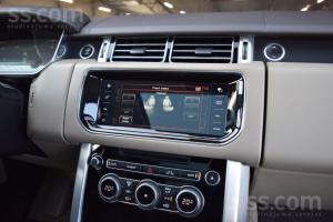Black Land Rover Range Rover 2018 in Riga, with an engine capacity of 3.00 L and mileage of 57 thousand km for 44900 €, photo 7 on AUTOMOTO.COM.LV