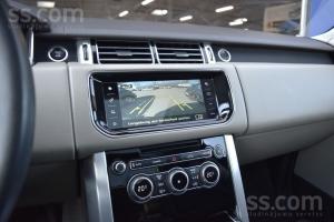 Black Land Rover Range Rover 2018 in Riga, with an engine capacity of 3.00 L and mileage of 57 thousand km for 44900 €, photo 10 on AUTOMOTO.COM.LV