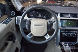 Black Land Rover Range Rover 2018 in Riga, with an engine capacity of 3.00 L and mileage of 57 thousand km for 44900 €, photo 12 on AUTOMOTO.COM.LV