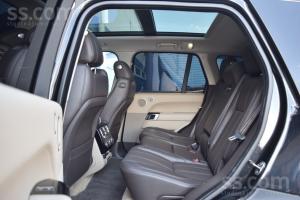 Black Land Rover Range Rover 2018 in Riga, with an engine capacity of 3.00 L and mileage of 57 thousand km for 44900 €, photo 15 on AUTOMOTO.COM.LV