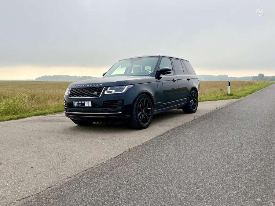 Melns Land Rover Range Rover 2018 Mažeikiai, ar dzinēja tilpumu 2.99 L un nobraukumu 196 tūkst. km par 36000 €, foto 1 vietnē AUTOMOTO.COM.LV