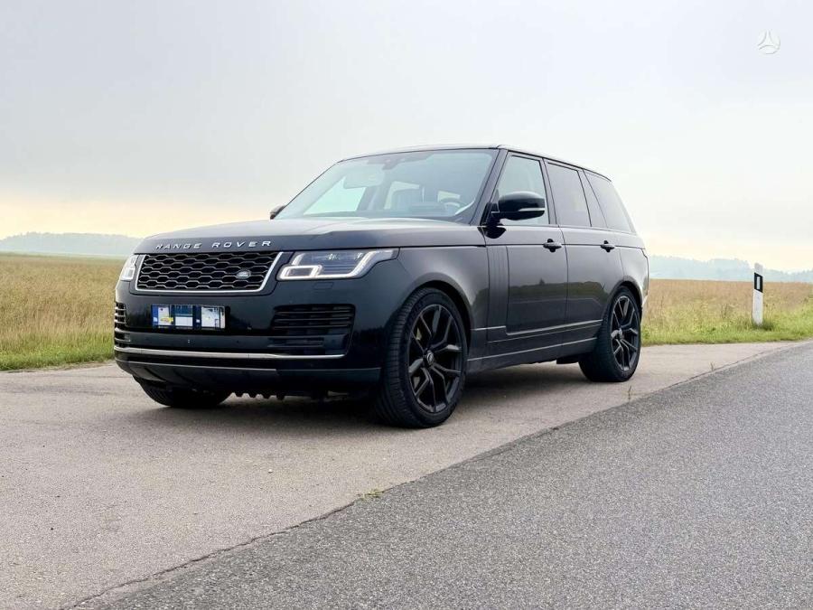 Melns Land Rover Range Rover 2018 Mažeikiai, ar dzinēja tilpumu 2.99 L un nobraukumu 196 tūkst. km par 36000 €, foto 3 vietnē AUTOMOTO.COM.LV