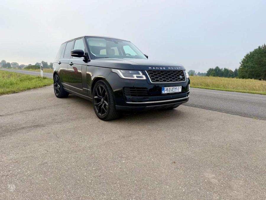 Melns Land Rover Range Rover 2018 Mažeikiai, ar dzinēja tilpumu 2.99 L un nobraukumu 196 tūkst. km par 36000 €, foto 4 vietnē AUTOMOTO.COM.LV