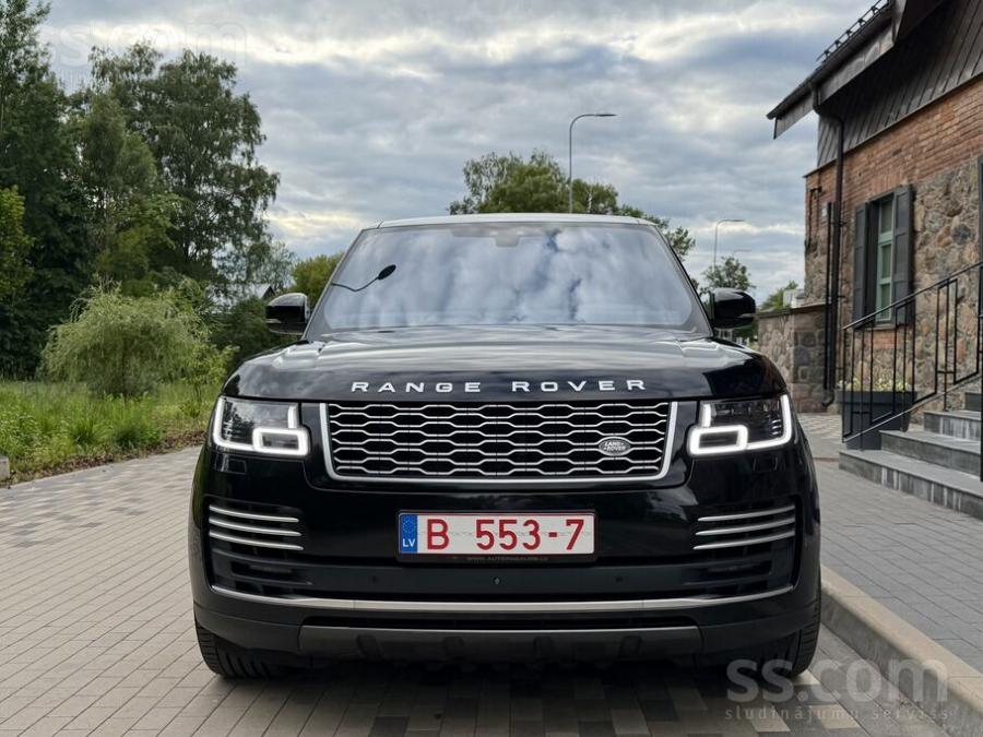 Black Land Rover Range Rover 2019 in Rezekne, with an engine capacity of 4.40 L and mileage of 226 thousand km for 43990 €, photo 1 on AUTOMOTO.COM.LV