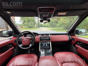 Black Land Rover Range Rover 2019 in Rezekne, with an engine capacity of 4.40 L and mileage of 226 thousand km for 43990 €, photo 9 on AUTOMOTO.COM.LV