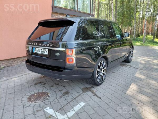Black Land Rover Range Rover 2019 in Riga, with an engine capacity of 3.00 L and mileage of 0 thousand km for 44500 €, photo 9 on AUTOMOTO.COM.LV