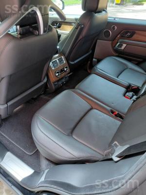 Black Land Rover Range Rover 2019 in Riga, with an engine capacity of 3.00 L and mileage of 0 thousand km for 44500 €, photo 20 on AUTOMOTO.COM.LV
