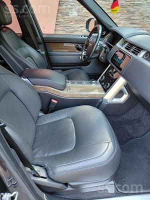 Black Land Rover Range Rover 2019 in Riga, with an engine capacity of 3.00 L and mileage of 0 thousand km for 44500 €, photo 24 on AUTOMOTO.COM.LV