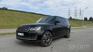 Black Land Rover Range Rover 2019 in Aizkraukle, with an engine capacity of 4.40 L and mileage of 222 thousand km for 41900 €, photo 3 on AUTOMOTO.COM.LV