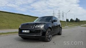 Black Land Rover Range Rover 2019 in Aizkraukle, with an engine capacity of 4.40 L and mileage of 222 thousand km for 41900 €, photo 4 on AUTOMOTO.COM.LV