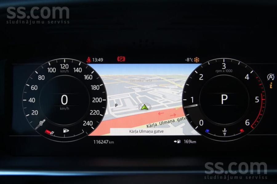Melns Land Rover Range Rover 2020 Rīga, ar dzinēja tilpumu 3.00 L un nobraukumu 116 tūkst. km par 31000 €, foto 17 vietnē AUTOMOTO.COM.LV