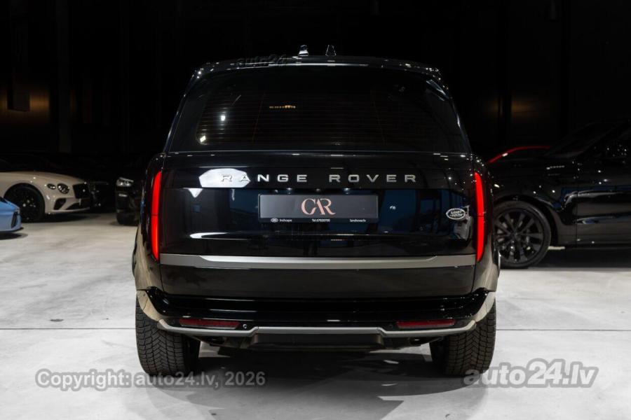 Melns Land Rover Range Rover 2022 Rīga, ar dzinēja tilpumu 3.00 L un nobraukumu 84 tūkst. km par 108779 €, foto 5 vietnē AUTOMOTO.COM.LV