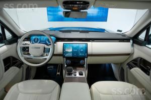 Melns Land Rover Range Rover 2022 Rīga, ar dzinēja tilpumu 3.00 L un nobraukumu 33 tūkst. km par 105990 €, foto 11 vietnē AUTOMOTO.COM.LV