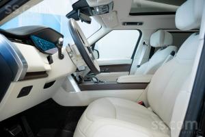 Melns Land Rover Range Rover 2022 Rīga, ar dzinēja tilpumu 3.00 L un nobraukumu 33 tūkst. km par 105990 €, foto 13 vietnē AUTOMOTO.COM.LV