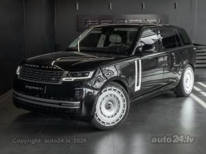 Melns Land Rover Range Rover 2022 Tallina, ar dzinēja tilpumu 3.00 L un nobraukumu 35 tūkst. km par 145900 €, foto  vietnē AUTOMOTO.COM.LV