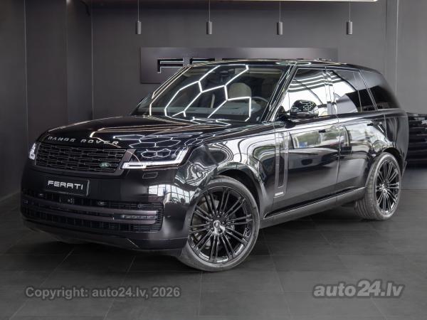 Melns Land Rover Range Rover 2023 Tallina, ar dzinēja tilpumu 3.00 L un nobraukumu 45 tūkst. km par 139900 €, foto  vietnē AUTOMOTO.COM.LV