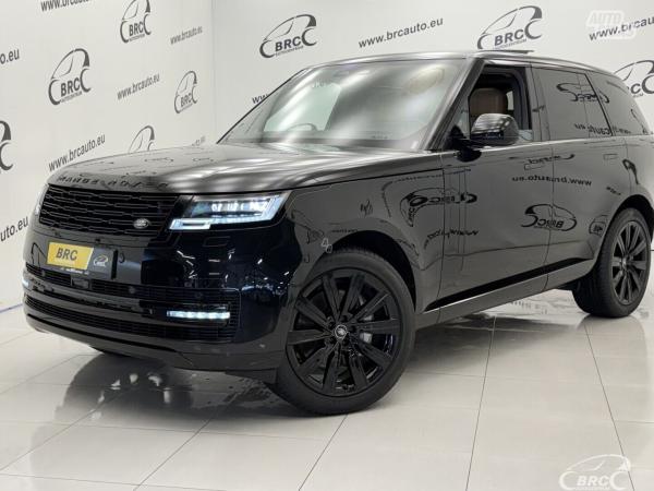 Melns Land Rover Range Rover 2023 Avižieniai, ar dzinēja tilpumu 3.00 L un nobraukumu 87 tūkst. km par 104900 €, foto 1 vietnē AUTOMOTO.COM.LV