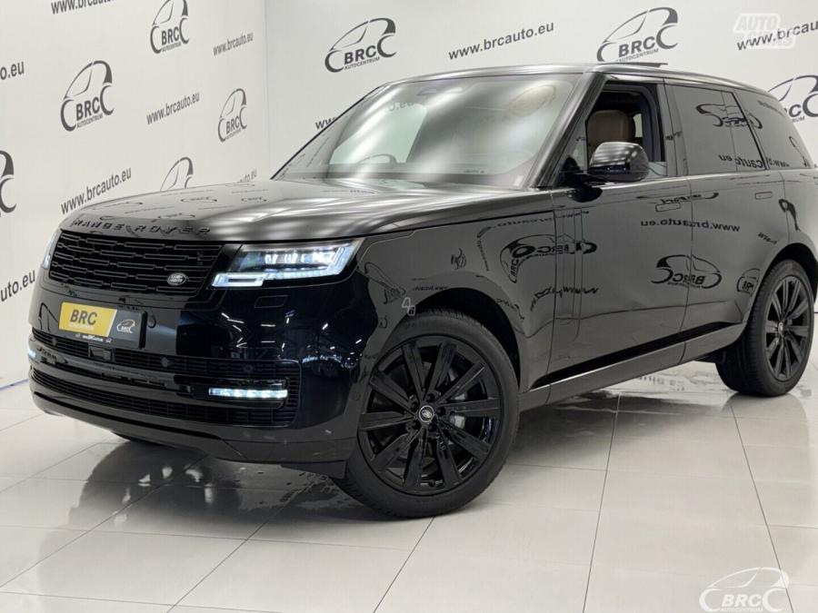 Melns Land Rover Range Rover 2023 Avižieniai, ar dzinēja tilpumu 3.00 L un nobraukumu 87 tūkst. km par 104900 €, foto 1 vietnē AUTOMOTO.COM.LV