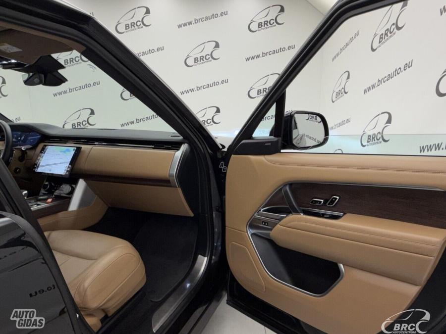 Melns Land Rover Range Rover 2023 Avižieniai, ar dzinēja tilpumu 3.00 L un nobraukumu 87 tūkst. km par 104900 €, foto 9 vietnē AUTOMOTO.COM.LV