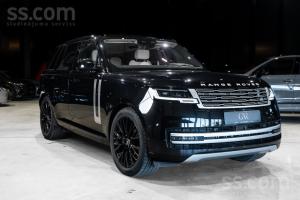 Melns Land Rover Range Rover 2023 Rīga, ar dzinēja tilpumu 3.00 L un nobraukumu 32 tūkst. km par 121000 €, foto 4 vietnē AUTOMOTO.COM.LV