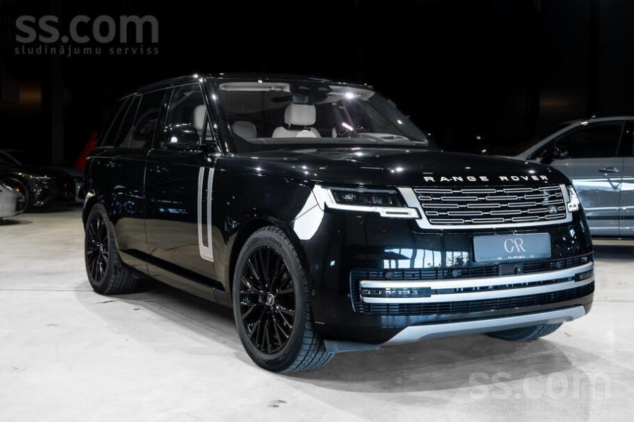 Melns Land Rover Range Rover 2023 Rīga, ar dzinēja tilpumu 3.00 L un nobraukumu 32 tūkst. km par 121000 €, foto 4 vietnē AUTOMOTO.COM.LV
