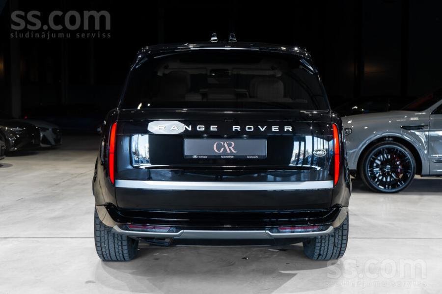 Melns Land Rover Range Rover 2023 Rīga, ar dzinēja tilpumu 3.00 L un nobraukumu 32 tūkst. km par 121000 €, foto 6 vietnē AUTOMOTO.COM.LV