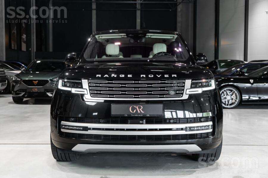 Melns Land Rover Range Rover 2023 Rīga, ar dzinēja tilpumu 3.00 L un nobraukumu 32 tūkst. km par 119900 €, foto 3 vietnē AUTOMOTO.COM.LV