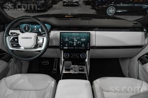 Melns Land Rover Range Rover 2023 Rīga, ar dzinēja tilpumu 3.00 L un nobraukumu 32 tūkst. km par 119900 €, foto 11 vietnē AUTOMOTO.COM.LV