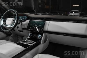 Melns Land Rover Range Rover 2023 Rīga, ar dzinēja tilpumu 3.00 L un nobraukumu 32 tūkst. km par 119900 €, foto 12 vietnē AUTOMOTO.COM.LV