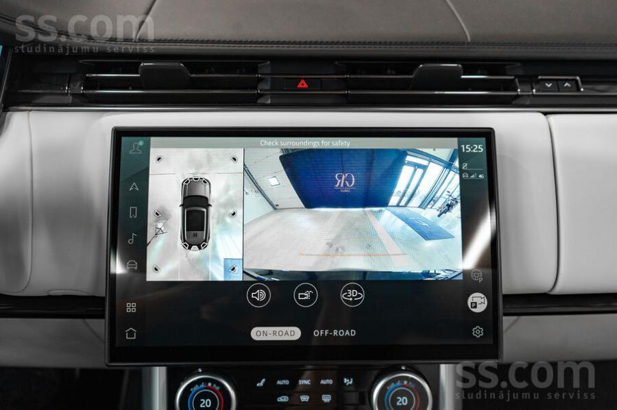 Melns Land Rover Range Rover 2023 Rīga, ar dzinēja tilpumu 3.00 L un nobraukumu 32 tūkst. km par 119900 €, foto 25 vietnē AUTOMOTO.COM.LV