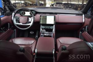 Melns Land Rover Range Rover 2023 Rīga, ar dzinēja tilpumu 4.40 L un nobraukumu 39 tūkst. km par 159000 €, foto 5 vietnē AUTOMOTO.COM.LV