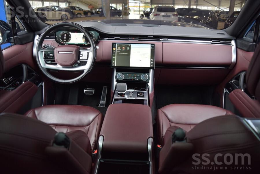 Melns Land Rover Range Rover 2023 Rīga, ar dzinēja tilpumu 4.40 L un nobraukumu 39 tūkst. km par 159000 €, foto 5 vietnē AUTOMOTO.COM.LV