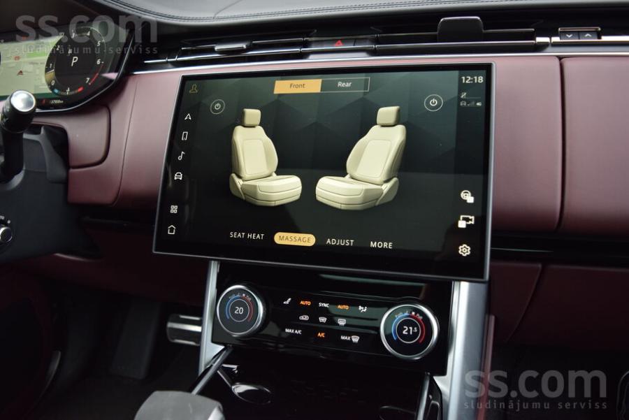 Melns Land Rover Range Rover 2023 Rīga, ar dzinēja tilpumu 4.40 L un nobraukumu 39 tūkst. km par 159000 €, foto 8 vietnē AUTOMOTO.COM.LV
