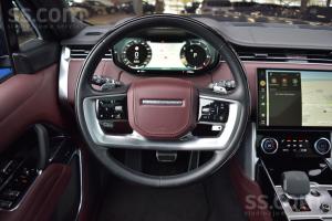 Melns Land Rover Range Rover 2023 Rīga, ar dzinēja tilpumu 4.40 L un nobraukumu 39 tūkst. km par 159000 €, foto 13 vietnē AUTOMOTO.COM.LV