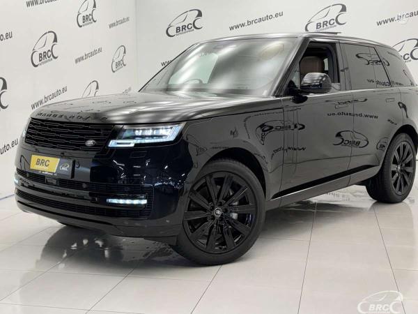 Melns Land Rover Range Rover 2023 Viļņa, ar dzinēja tilpumu 3.00 L un nobraukumu 87 tūkst. km par 94900 €, foto 1 vietnē AUTOMOTO.COM.LV
