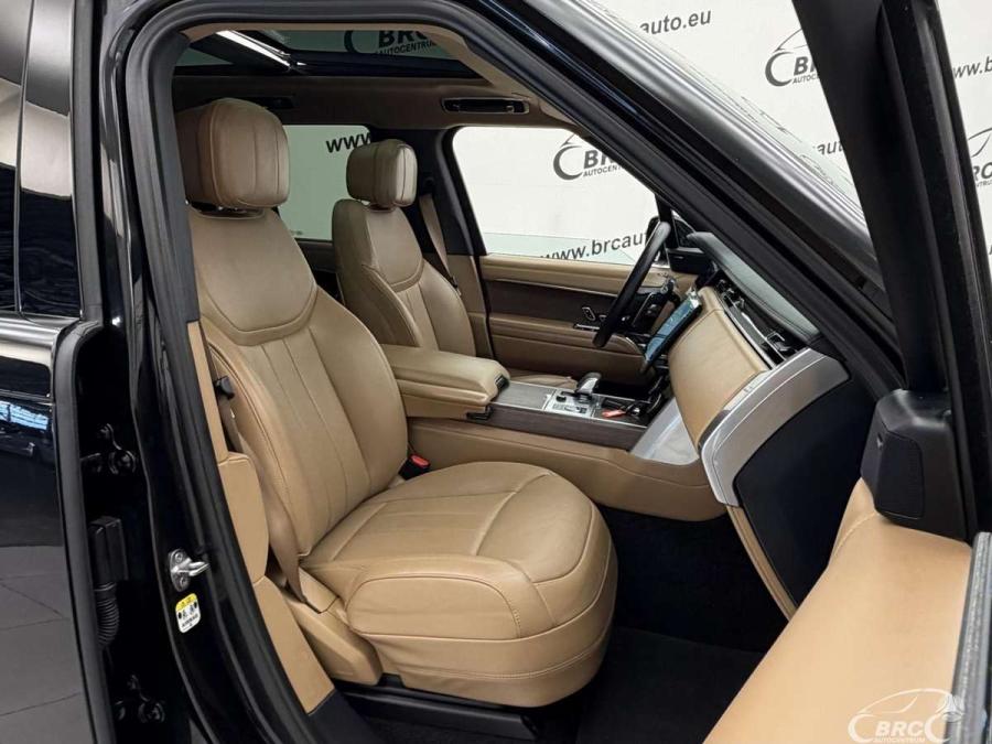 Melns Land Rover Range Rover 2023 Viļņa, ar dzinēja tilpumu 3.00 L un nobraukumu 87 tūkst. km par 94900 €, foto 9 vietnē AUTOMOTO.COM.LV