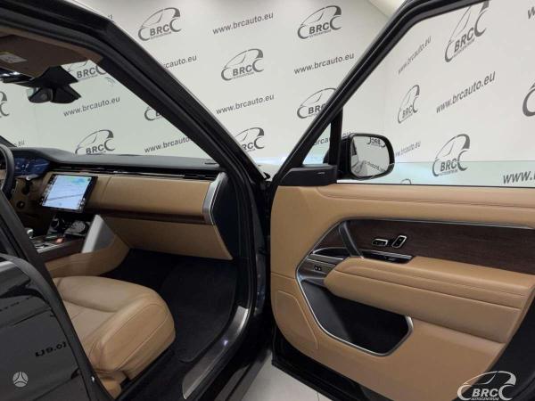 Melns Land Rover Range Rover 2023 Viļņa, ar dzinēja tilpumu 3.00 L un nobraukumu 87 tūkst. km par 94900 €, foto 10 vietnē AUTOMOTO.COM.LV