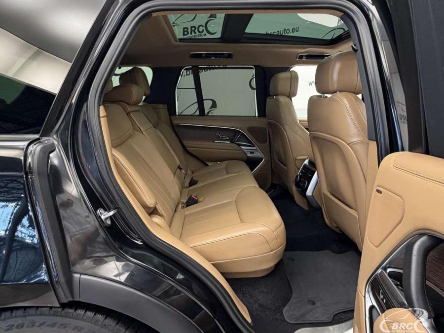 Melns Land Rover Range Rover 2023 Viļņa, ar dzinēja tilpumu 3.00 L un nobraukumu 87 tūkst. km par 94900 €, foto 13 vietnē AUTOMOTO.COM.LV