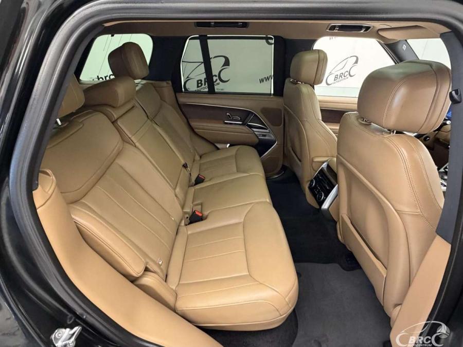 Melns Land Rover Range Rover 2023 Viļņa, ar dzinēja tilpumu 3.00 L un nobraukumu 87 tūkst. km par 94900 €, foto 14 vietnē AUTOMOTO.COM.LV