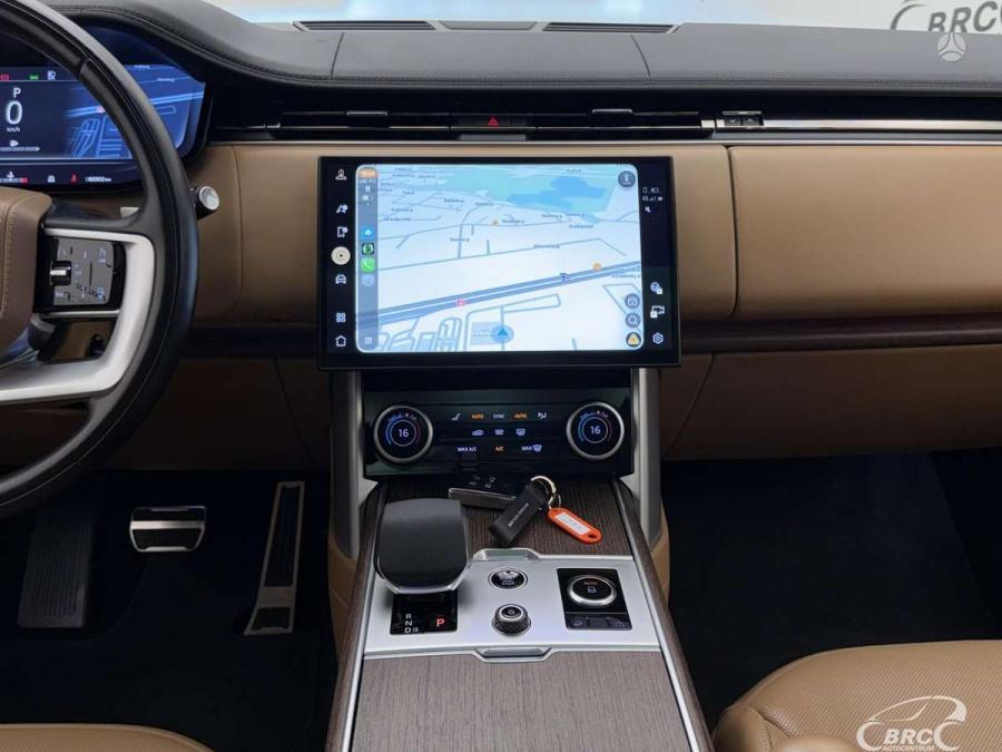 Melns Land Rover Range Rover 2023 Viļņa, ar dzinēja tilpumu 3.00 L un nobraukumu 87 tūkst. km par 94900 €, foto 20 vietnē AUTOMOTO.COM.LV