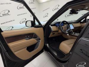 Melns Land Rover Range Rover 2023 Viļņa, ar dzinēja tilpumu 3.00 L un nobraukumu 87 tūkst. km par 94900 €, foto 23 vietnē AUTOMOTO.COM.LV